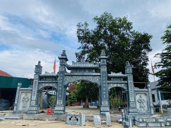 Con Cuông tổ chức lễ khởi công cổng di tích lịch sử cấp tỉnh đền khe Sặt